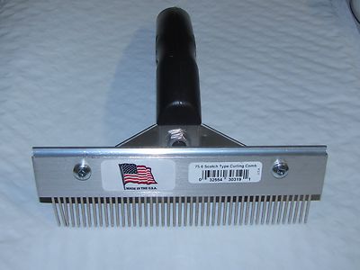 Decker FUR COMB grooming trapping taxidermy traps NEW MADE IN THE USA ...