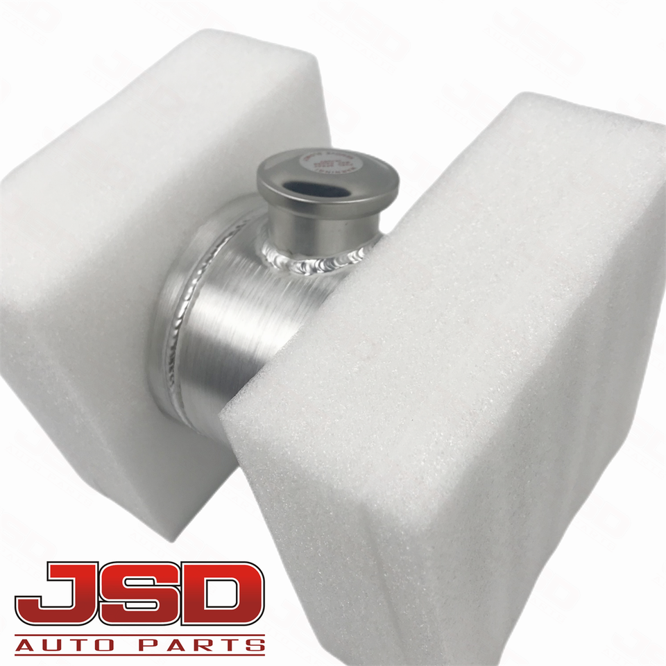Universal 6'' x 8'' 3/4 Gallon 1/4'' NPT Spun Aluminum Round Gas Tank ...