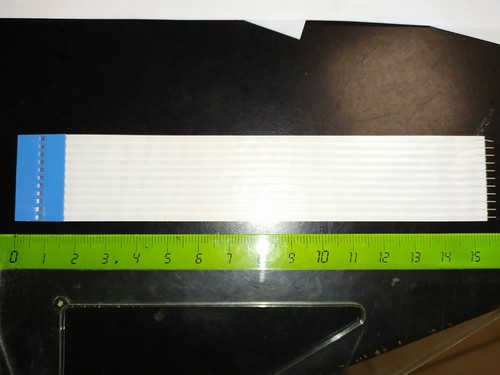 5x CABLE EN NAPPE 11 Conducteurs LIMANDE + Connecteur femelle 2.54 CL4 ...