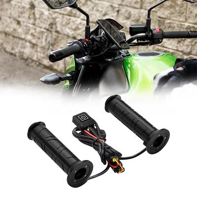 Motorcycle Heated Grip Cover Pad for 22mm ATV Handlebars Winter 3 ...