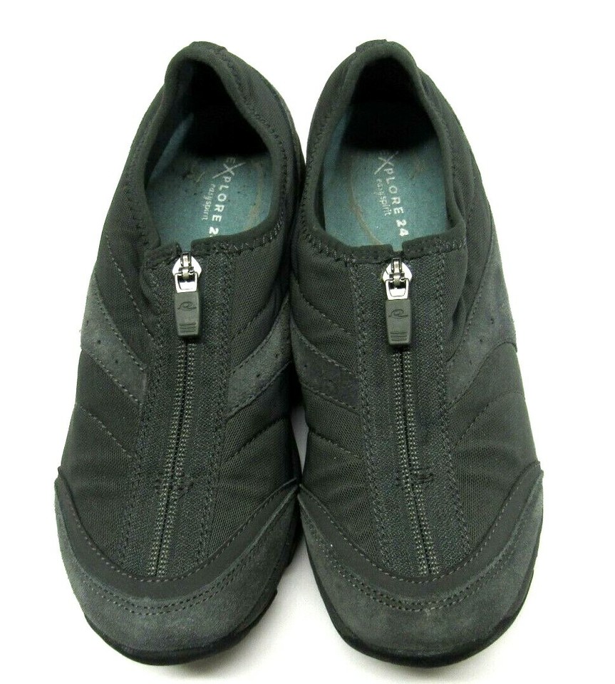 Easy Spirit ES Edgartown Explore 24 Womens Size 7 Slip On Zip Up Shoe ...