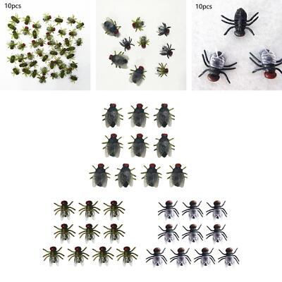 Simulation Flies Toy Prank Trick Flies Toy Insect Toy for April Fools ...
