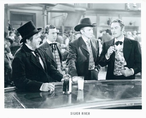 ERROL FLYNN BRUCE BENNNETT SILVER RIVER 1948 VINTAGE PHOTO #2 R1970 | eBay