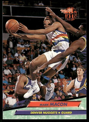 1992-93 Ultra #52 Mark Macon Denver Nuggets | eBay