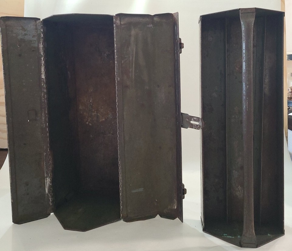 S-K Sherman Klove Plumbers Tool Box W/ Tray Vintage SK Tools all Metal ...