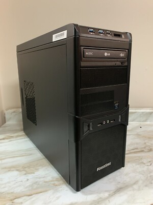 PowerSpec B359 Desktop PC i3 4340 3.6GHz 8GB RAM 256GB SSD + 1TB HDD ...