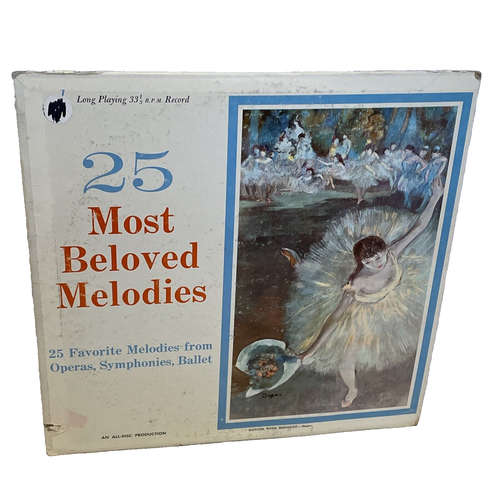 Unknown Artist 25 Most Beloved Melodies (Vinyl) All Disc BMNS VG LP ...
