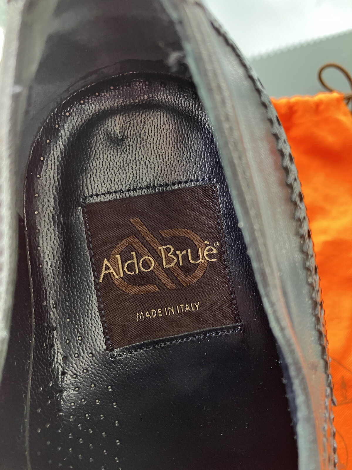 Aldo Brue` Herrenschuh- Gr. 42 ,neuwertig schwarz,Handgefertigt | eBay.de