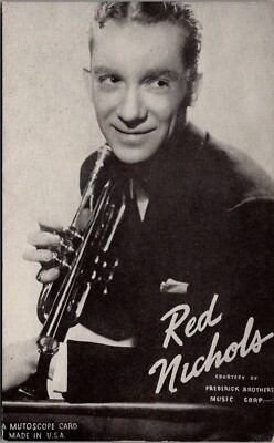 Postcard "Red Nichols" Mutoscope Arcade Card Dd | eBay
