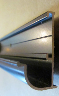 RV Rain Gutter Aluminum Roof Edge Trim 92" Long BLACK Made In USA ...