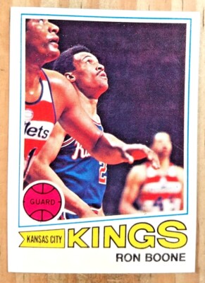 1977-78 TOPPS RON BOONE CARD#119 STARS KINGS LAKERS STARS SPIRIT OF ST ...