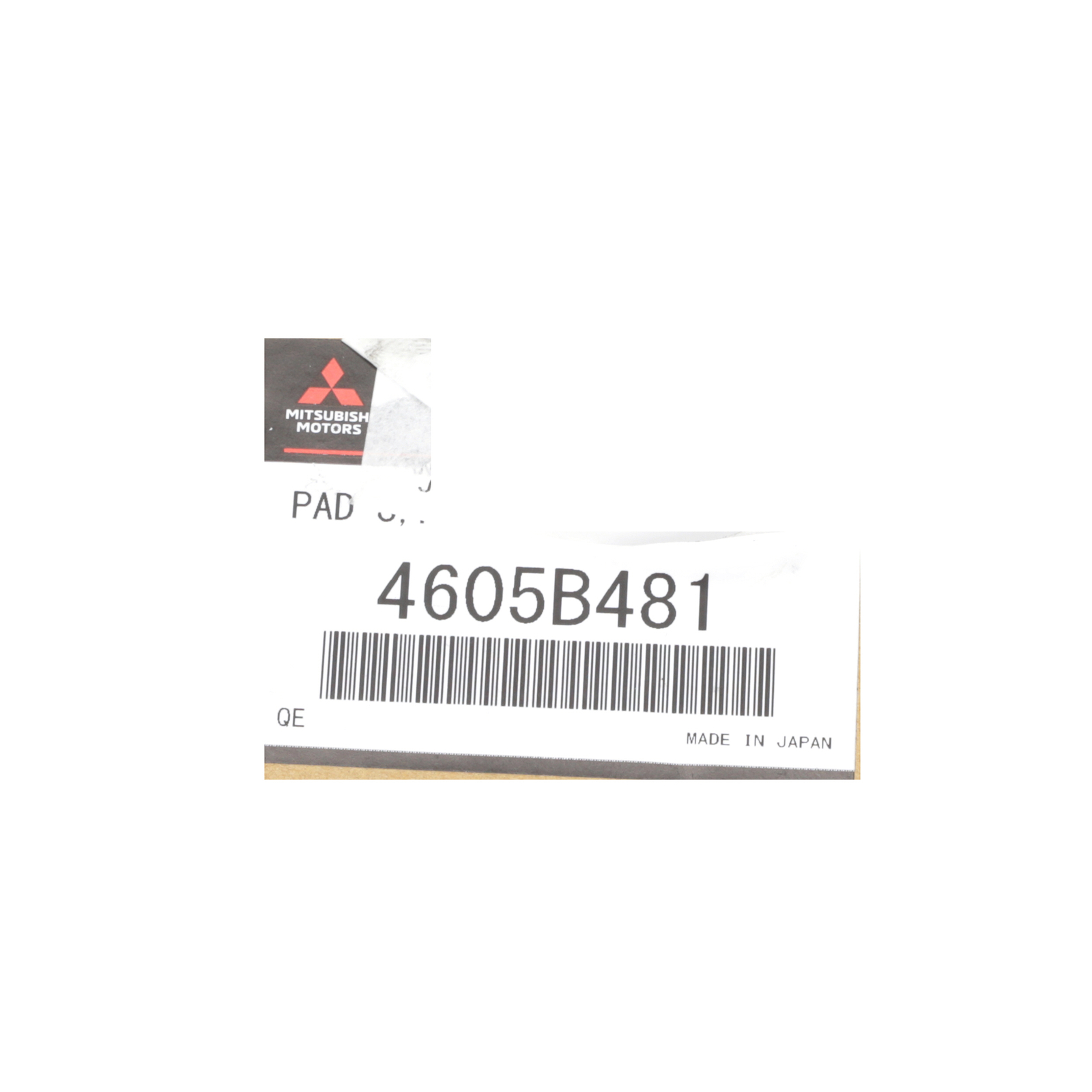 OEM 2018-2022 Mitsubishi Eclipse Cross Front Disc Brake Pad Set ...