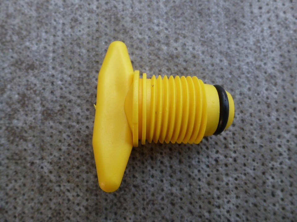 Propane Tank Plug Cap For Older Style Tanks Plastic Safety Warning ...