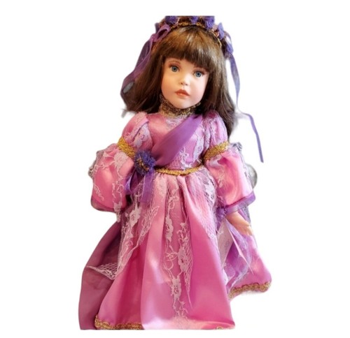PARADISE GALLERIES TREASURY COLLECTION Premier 14" PORCELAIN DOLL ANGEL ...