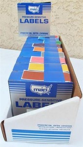 Medical Arts Press MAP Blank Color Coding Label Set 10 colors 2500 ...