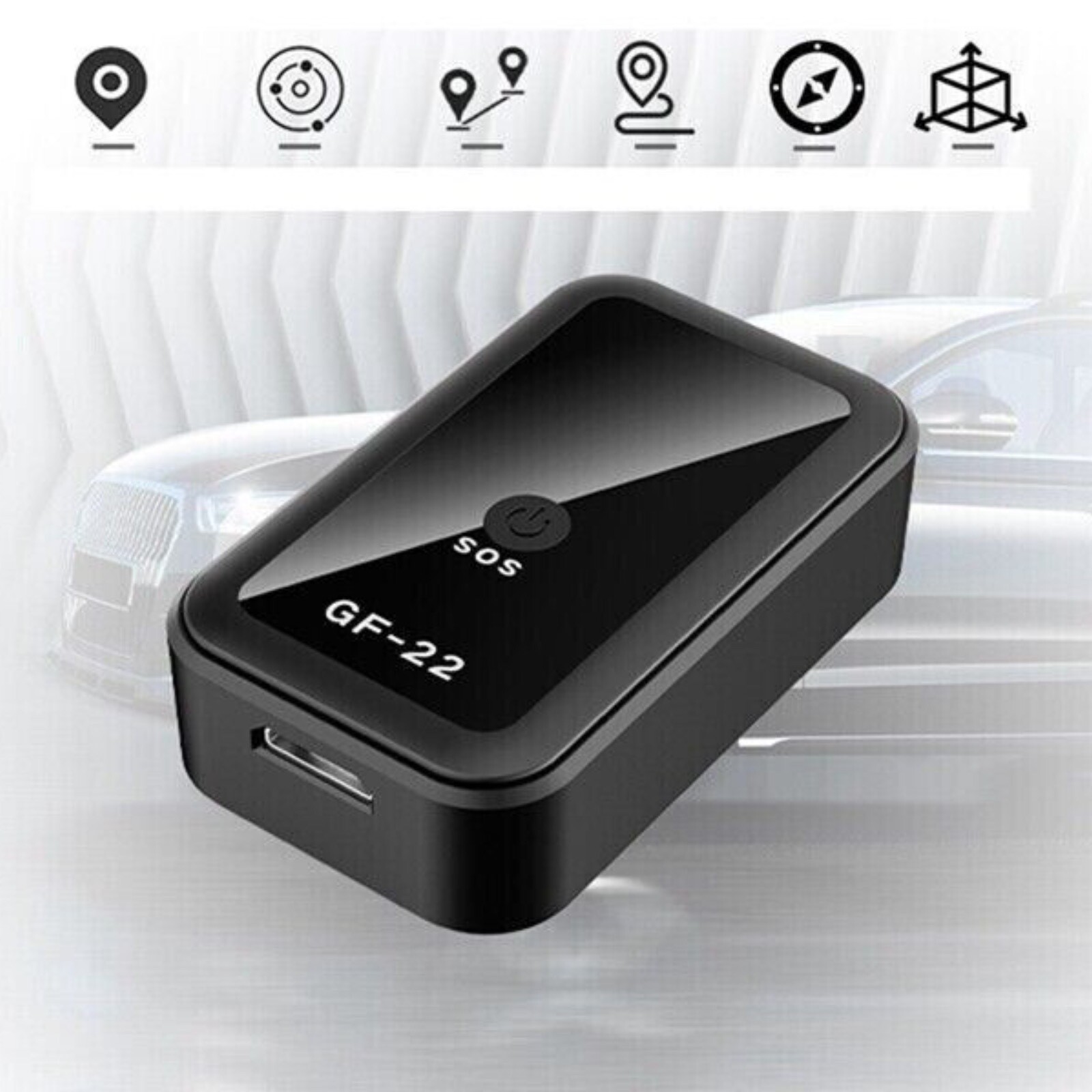 UK GSM Sim Card GPS Tracker Audio Listening Sound Recorder 3 in 1 Multi ...