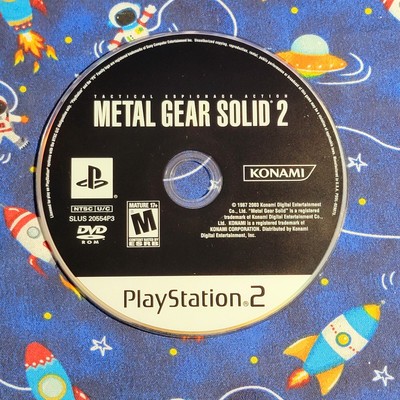 Sony PlayStation 2 PS2 Disc Only TESTED Metal Gear Solid 2: Substance ...
