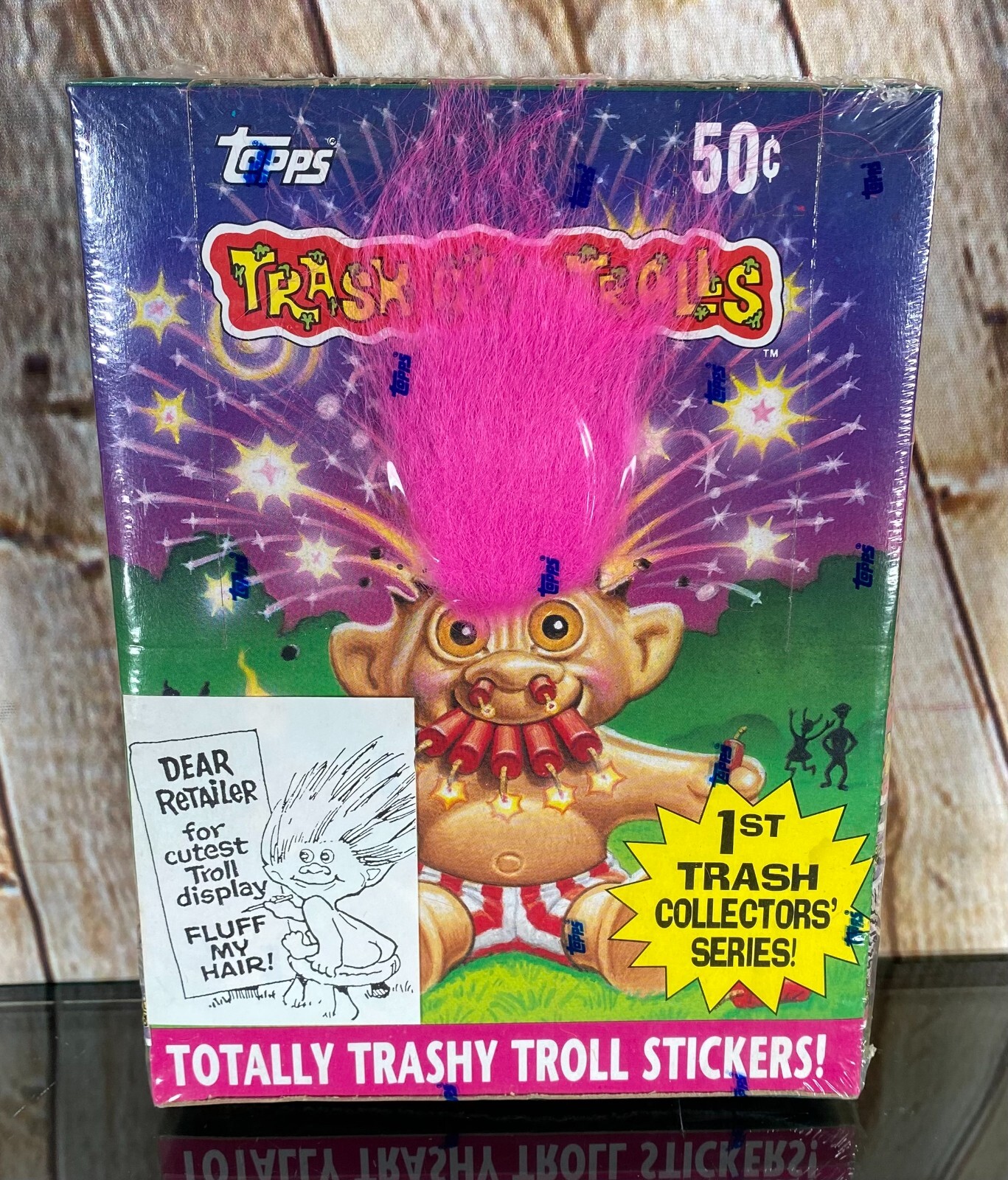 Topps 1992 TRASH CAN TROLLS 1st Series 36 Pack Box Sealed w/Watermarks ...