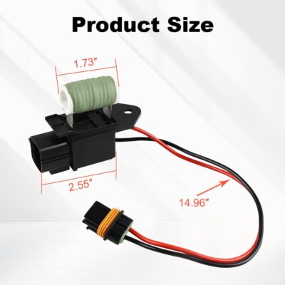 Cooling Fan Motor Resistor For Dodge Charger Challenger Chrysler 300 ...