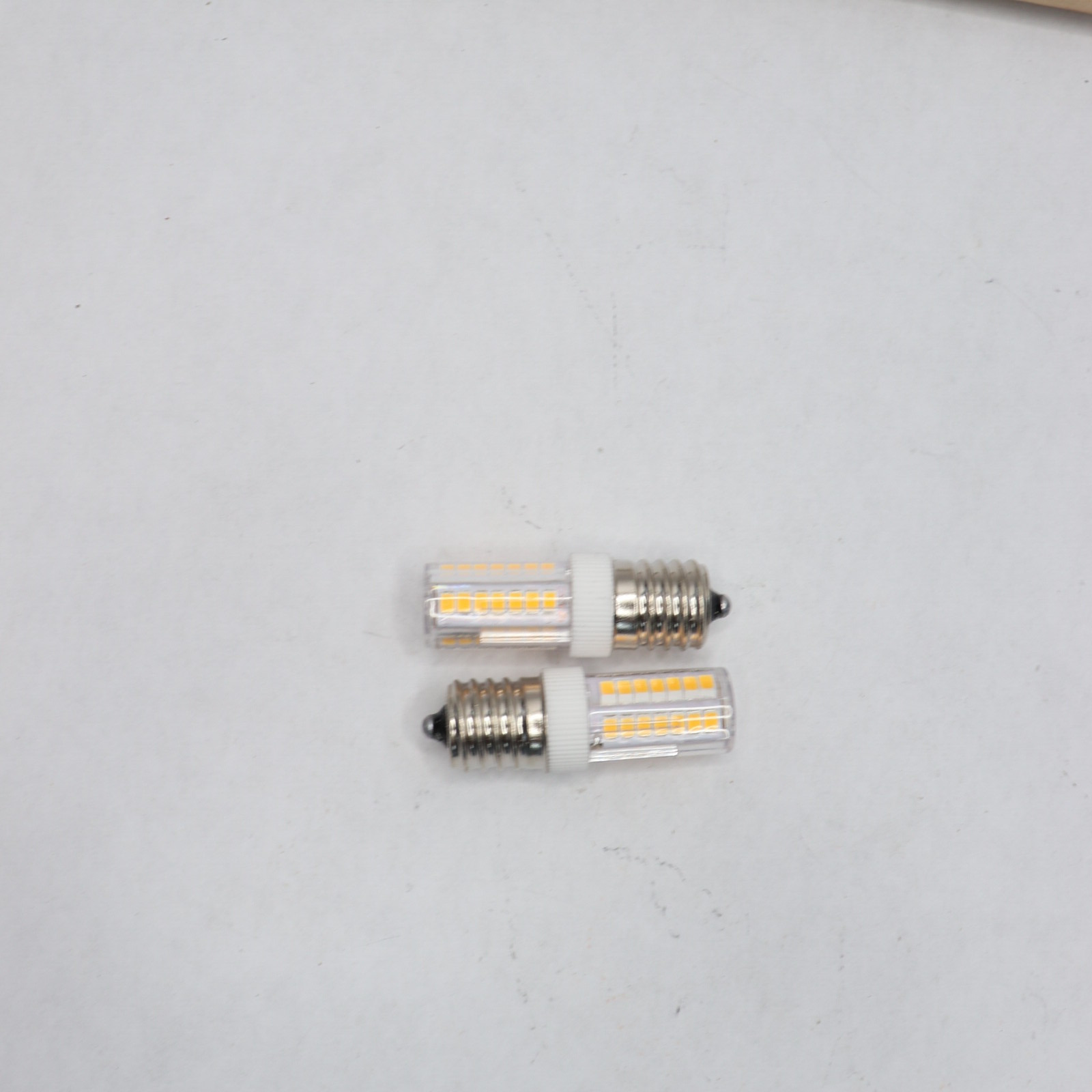 (2-Pk) Vitunov E17 LED T7 T8 Intermediate Base LED Appliance Bulb Warm ...