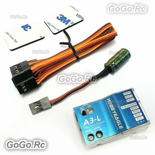 Eagle A3 L 3-Axis Gyro RC Fixed-Wing Airplane Flight Stabilization ...