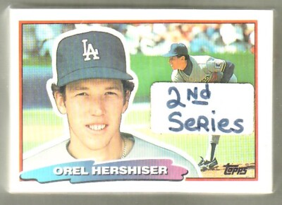 TOPPS 1988 Topps BIG Baseball Second (2nd) Series 88 Card Set - #7L_#6L ...