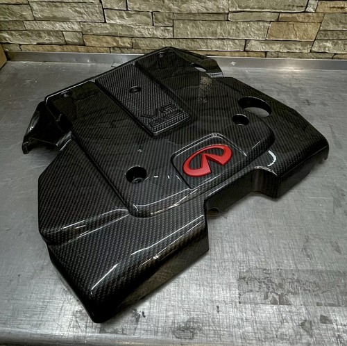 G37 Q50 Carbon Engine Cover Coupe Sedan 2008 2013 Password IPL JDM ...