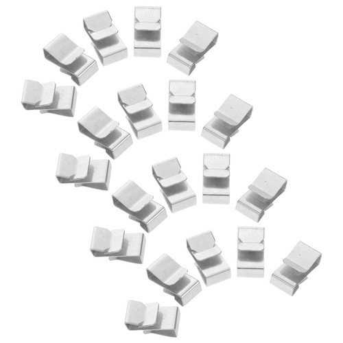 75 Pcs Electrical Wire Winding Clips Double Small Clamps Extension Cord ...