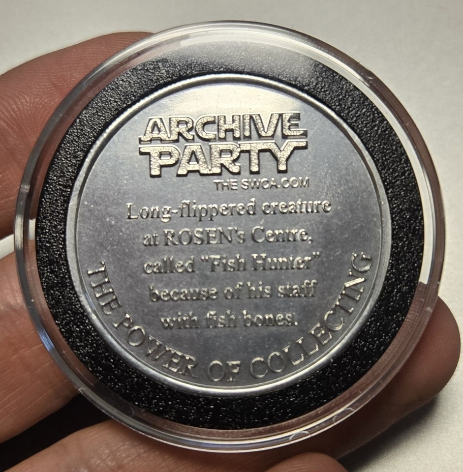 Archive Party Star Wars Celebration Orlando 2012 POTF Amanamanatee Coin ...