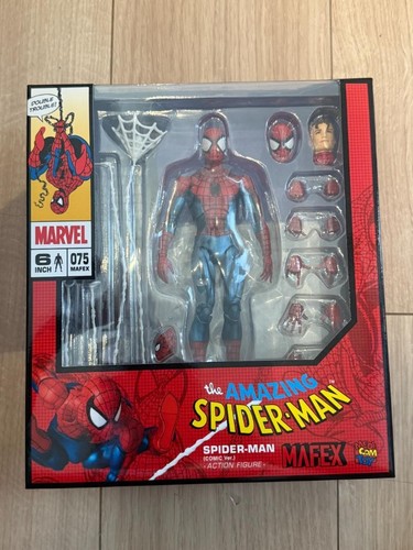 Medicom MAFEX 075 Marvel the Amazing Spider Man Comic Version Action ...