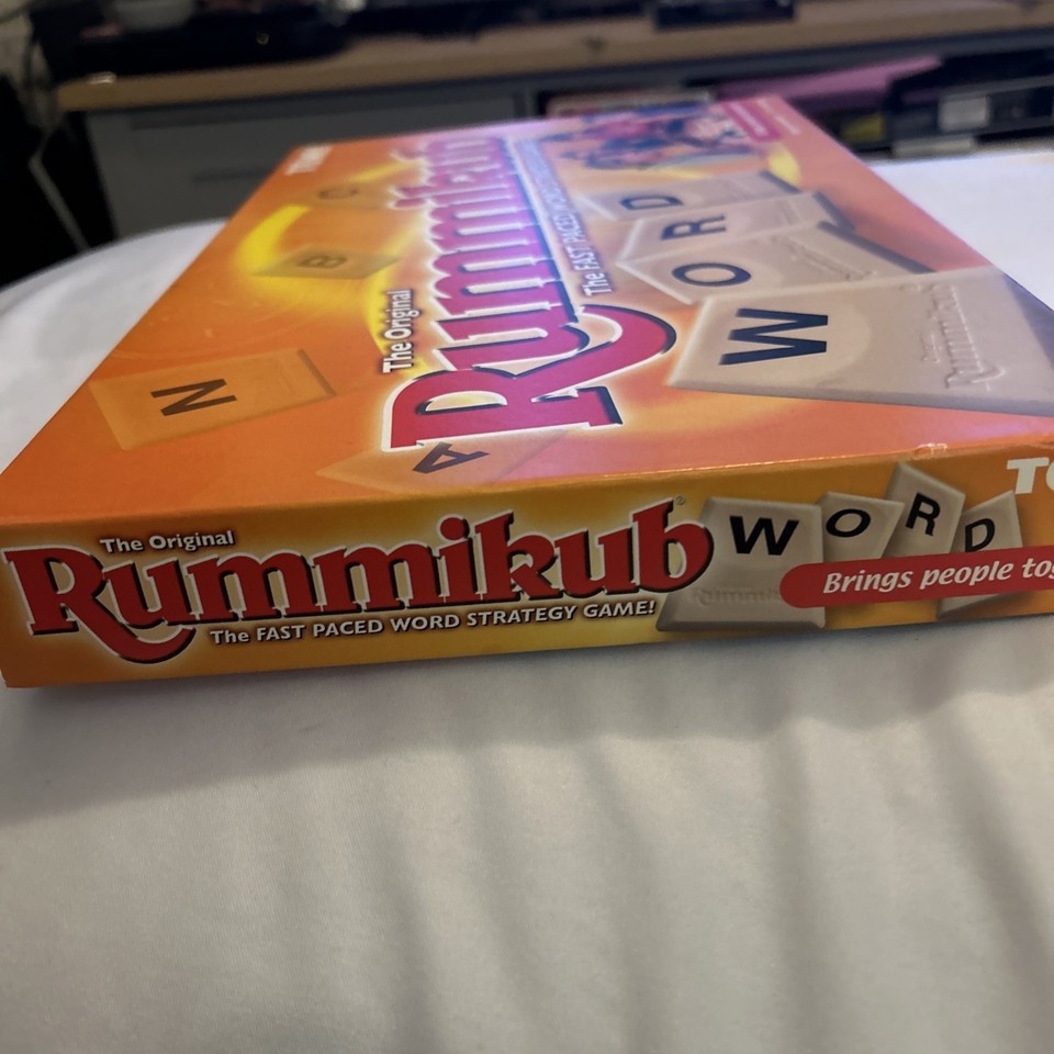Rummikub Word Game The Word Strategy Game Tomy 1995 Vintage | eBay UK