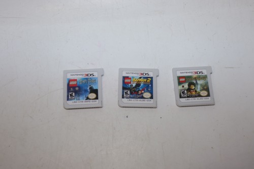 Nintendo 3DS Lot Lego Games Harry Potter Lord of the Rings Batman 2 | eBay