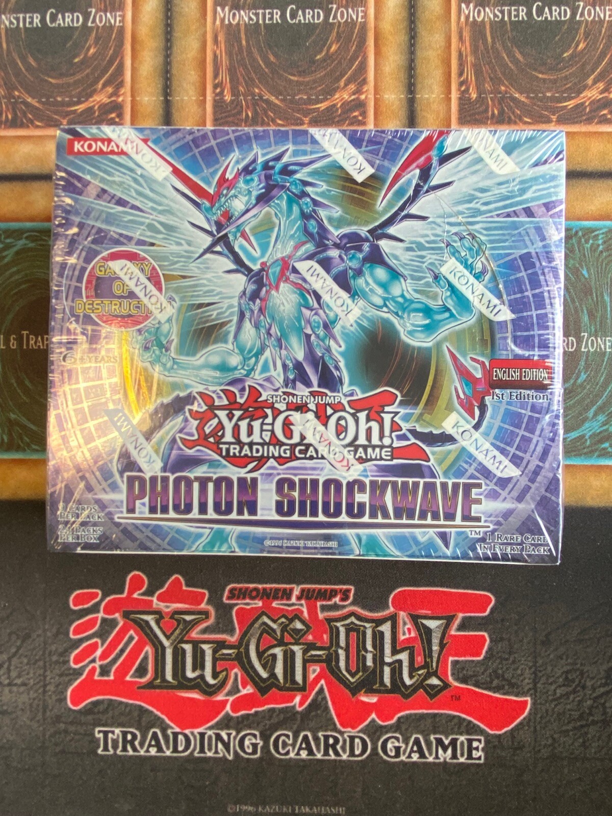 Yugioh Photon Shockwave 1st Edition Booster Box Factory Sealed Brand ...