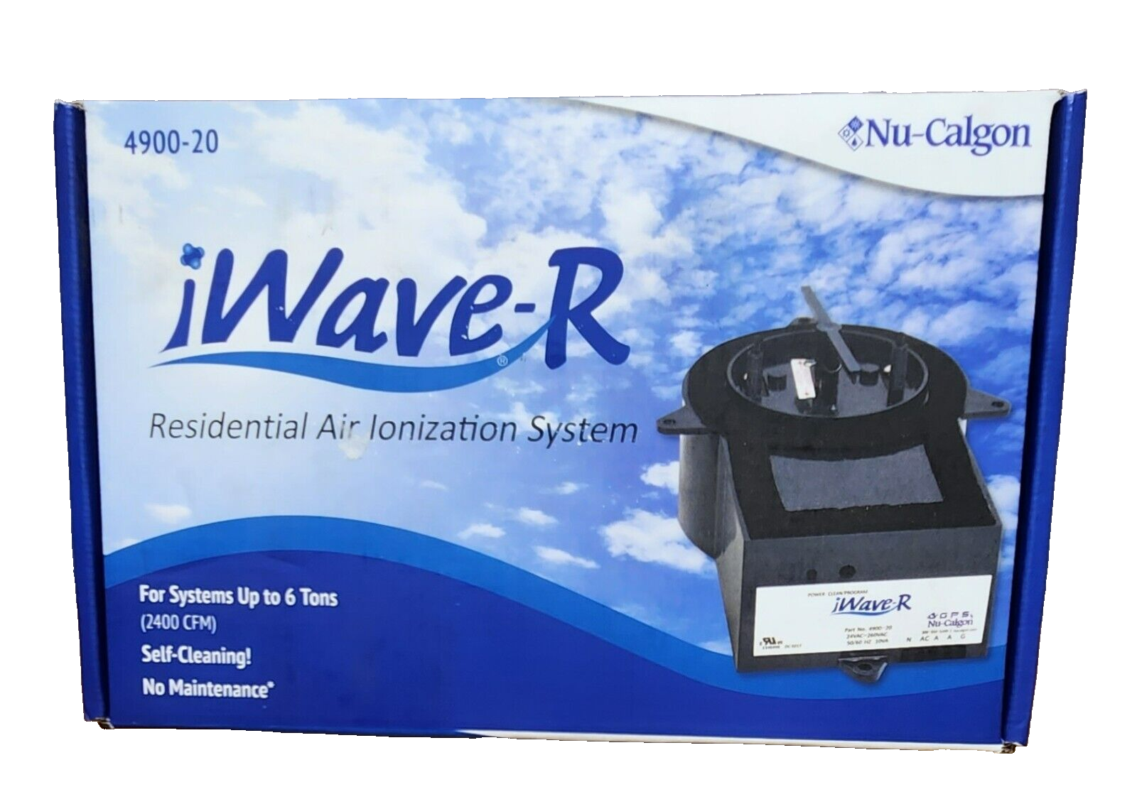 Nu-Calgon Iwave-r Self Cleaning Residential Air Purifier for sale ...