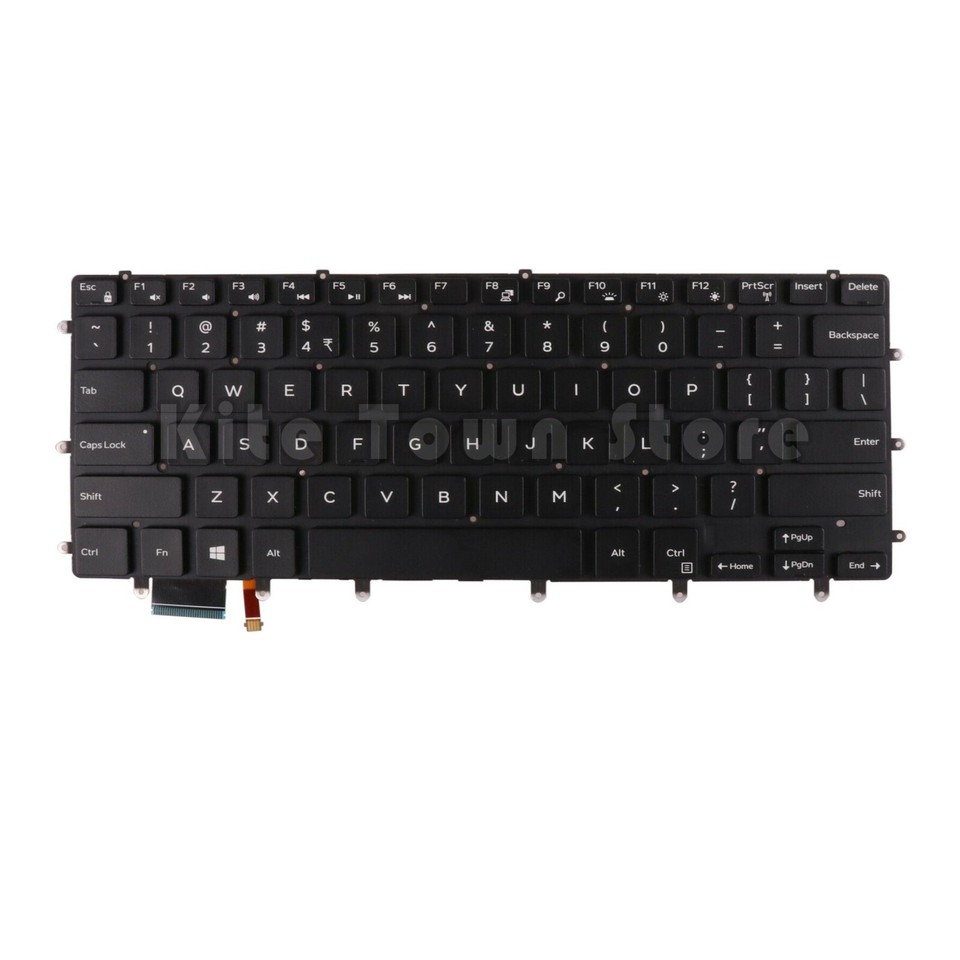 US Backlit Keyboard for Dell XPS 15 9550 9560 Inspiron 15 7558 7568 ...