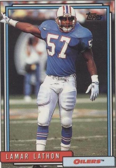 1992 Topps - Lamar Lathon #23 for sale online | eBay