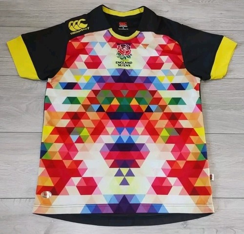 England Rugby Sevens 7s Away Shirt 2013/2014 Canterbury M Medium Jersey ...