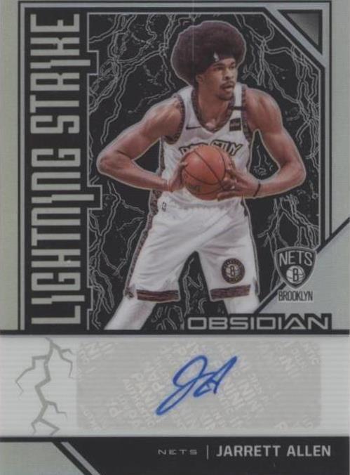 2019-20 Panini Obsidian - Lightning Strike Signatures Jarrett Allen #LS ...