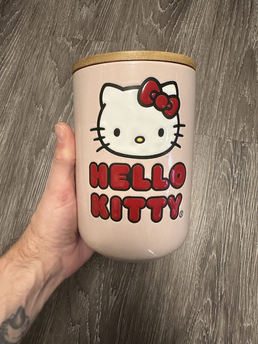 Hello Kitty Kitchen Canisters New Rae Dunn Scream Jar Canister And