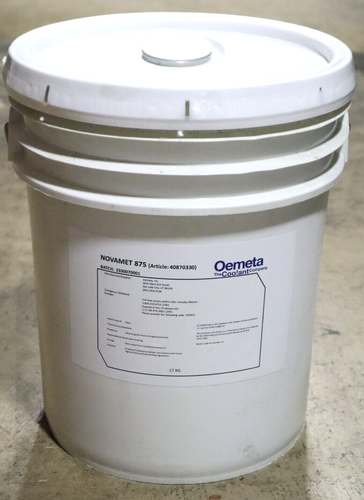 OEMETA, 5 GALLON PAIL, NOVAMET 875 WATER-MISCIBLE COOLING LUBRICANT | eBay