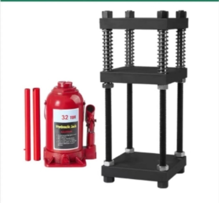 Hydraulic Jack Four Columns To Play Cake Pressure Sample Test Press ...