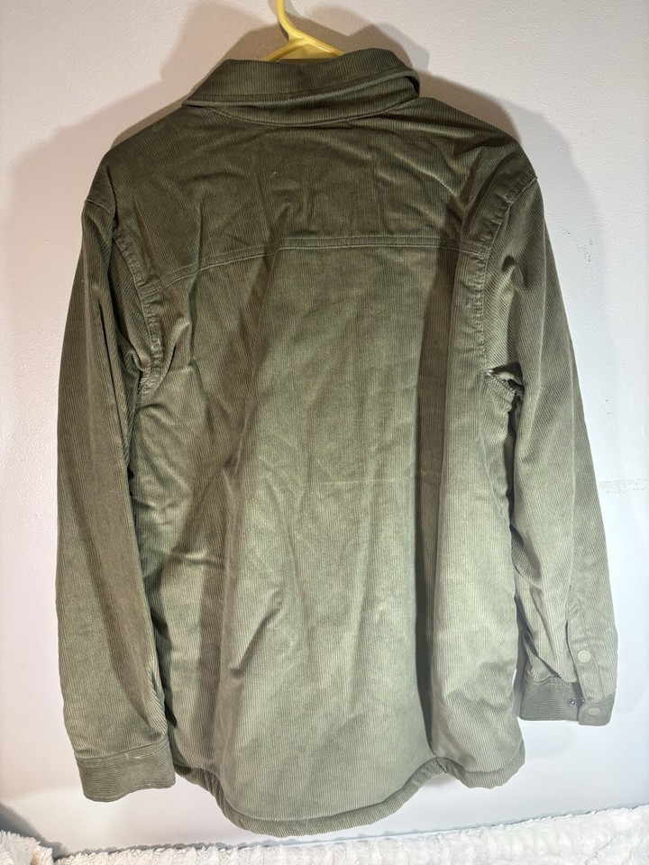 George Small 34-36 Cord Shirt Jacket Green Artichoke | eBay