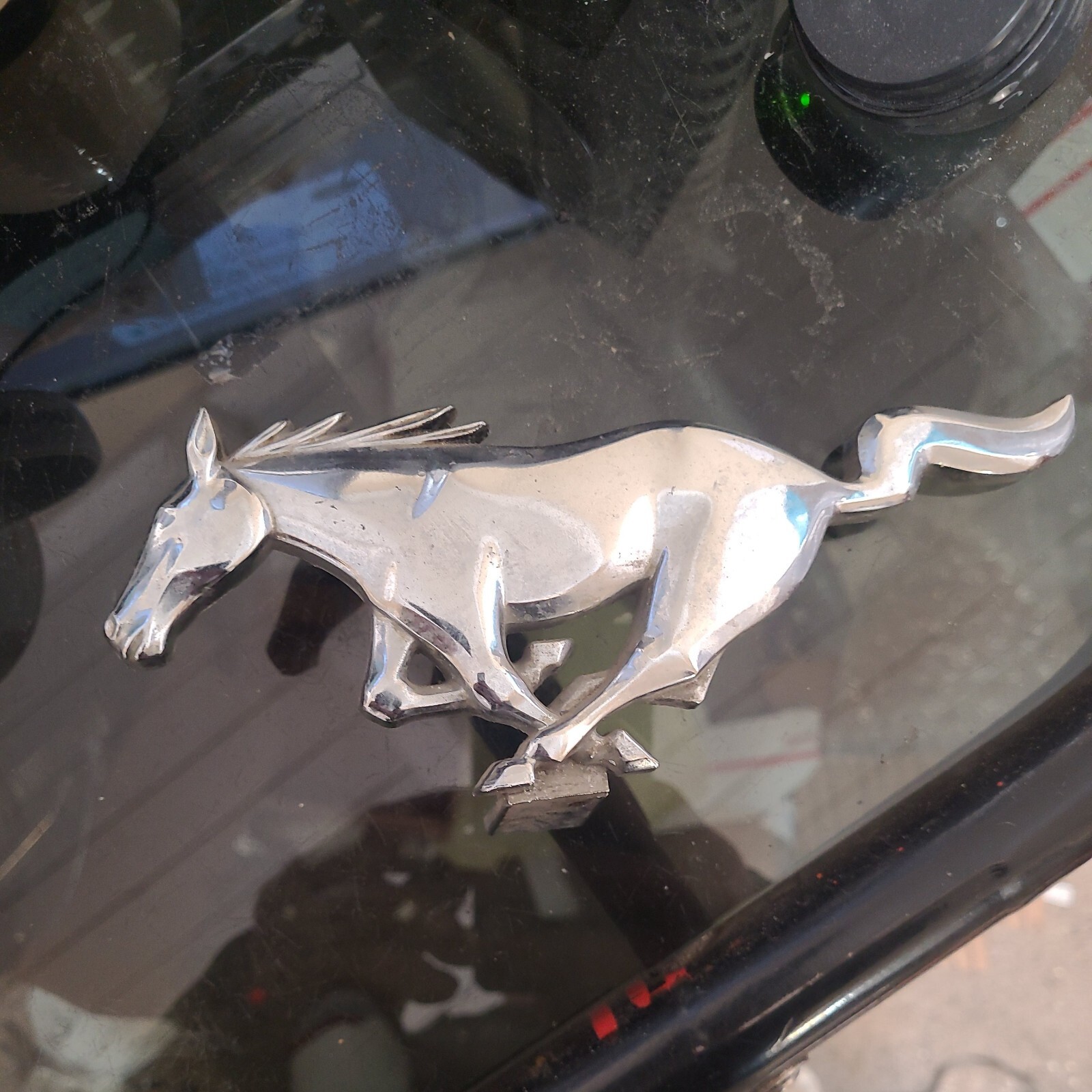 1964 65 FORD MUSTANG GRILLE EMBLEM OEM FOMOCO | eBay