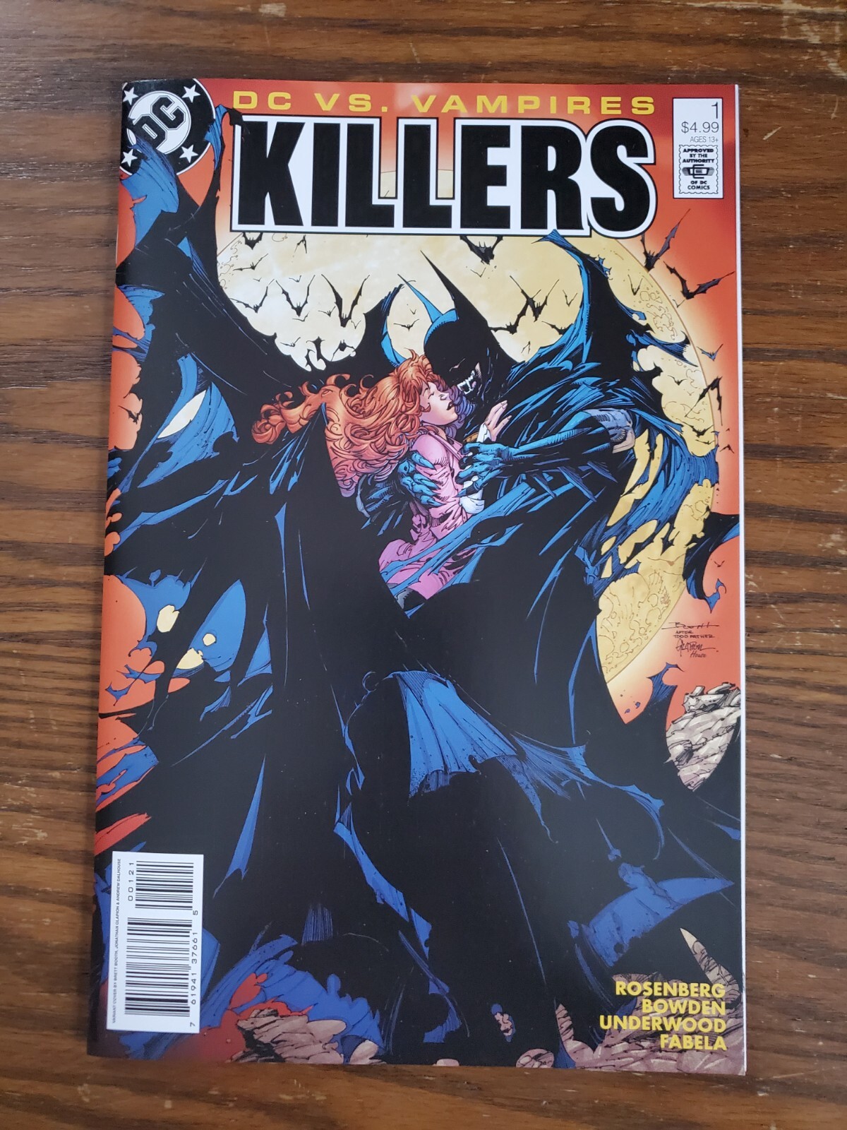 DC VS VAMPIRES KILLERS #1: BATMAN #423 HOMAGE BY BRETT BOOTH!!! | eBay