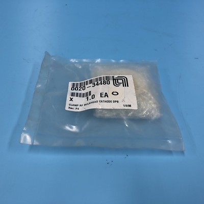341-0503// AMAT APPLIED 0020-34480 CLAMP, RF, BULKHEAD, CATHODE, NEW | eBay