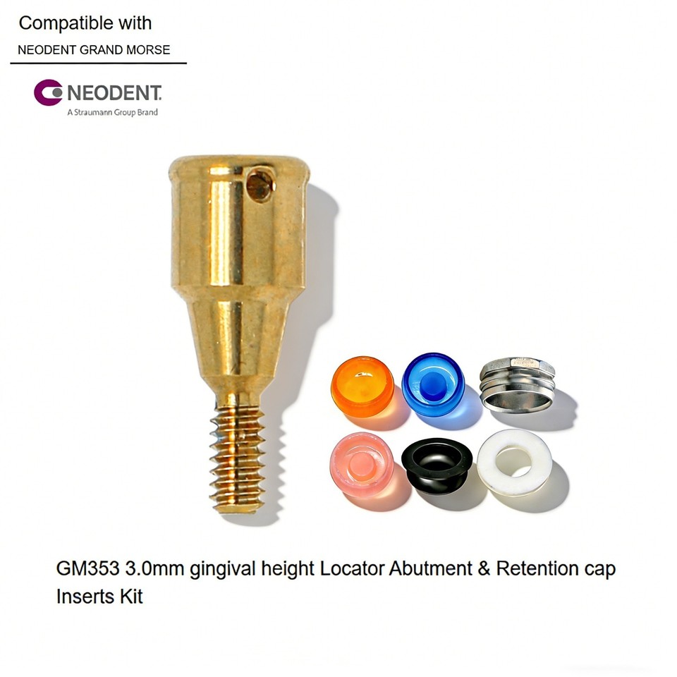 Locator Implant Overdenture Abutment fit Neodent GM Grand Morse ...