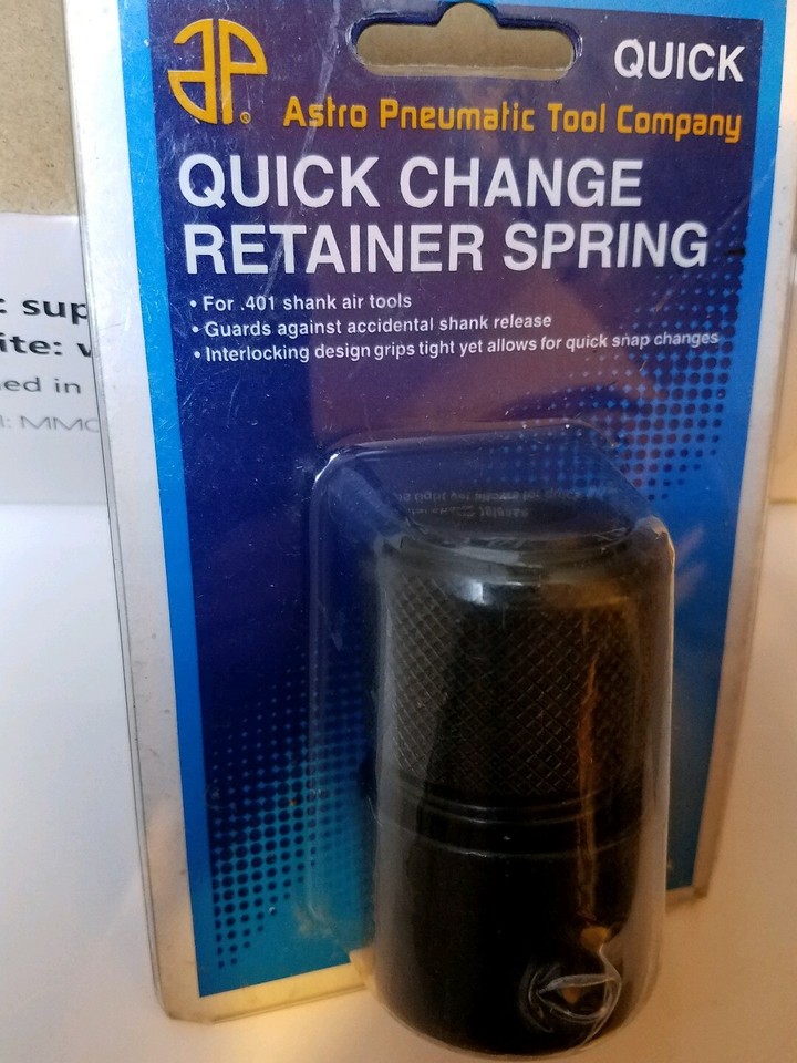 Astro B009OXJHEE Quick Change Retainer Spring .401 shank air tool ...