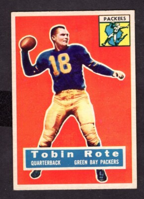 1956 TOPPS TOBIN ROTE CARD NO:55 NEAR MINT CONDTION | eBay