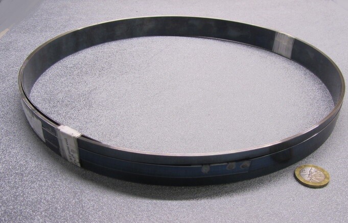 1095 Hard Blue Tempered Spring Steel Shim 0.042" Thick x 1.00" Wide x ...