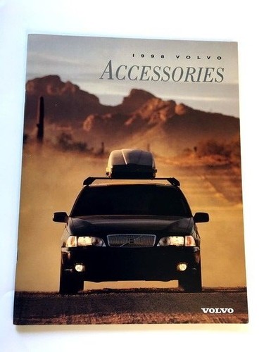 1998 Volvo Original Accessories Car Brochure Catalog - S70 850 940 960 ...
